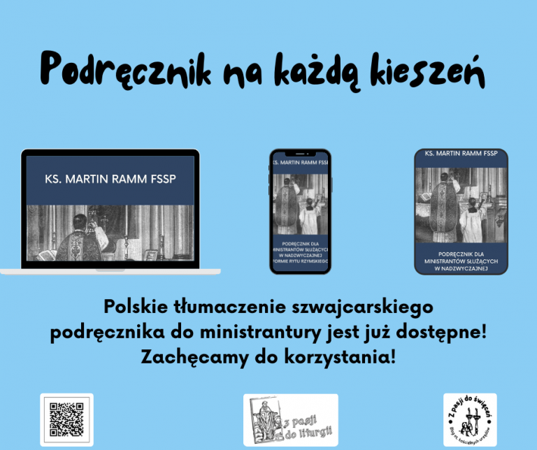 Ks. Martin Ramm FSSP: Podręcznik dla ministrantów służących w NFRR